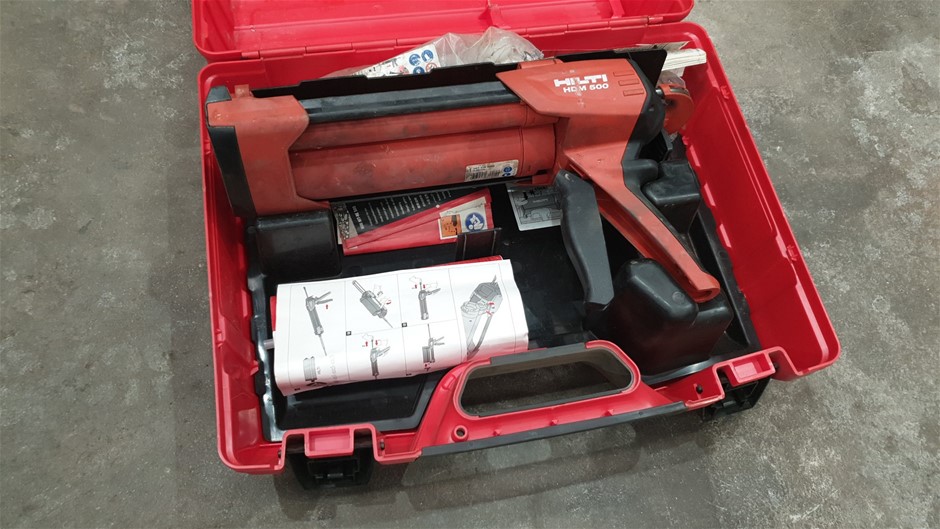 Hilti HDM500 Adhesive Dispenser Gun Auction (0469-3020230) | Grays ...