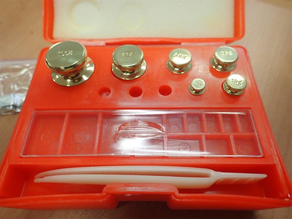 Solid Brass Calibration Weights Auction (0092-9025713) | Grays Australia