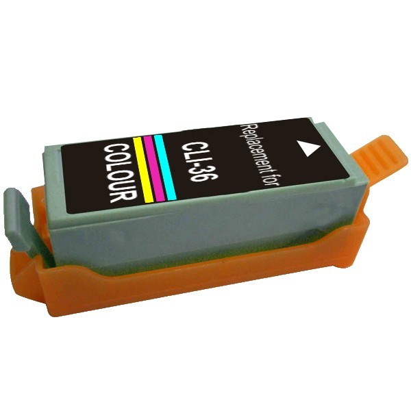 Buy CLI-36 Compatible Inkjet Cartridge with Chip For Canon Printers ...