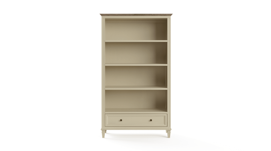 Enzo Large Bookcase - French Provincial Bookcases and Shelves Auction ...