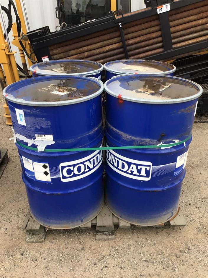 4 x Drums Condat Tunnel Boring Machine Grease Auction (0021-3020444 ...