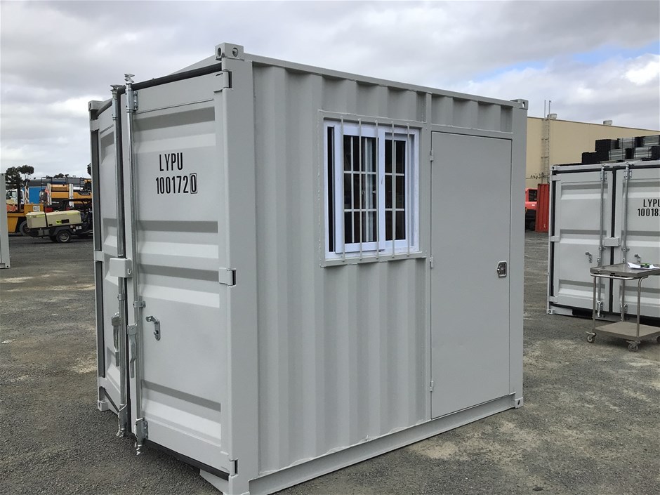 Unused 9ft Shipping Container c/w Door & Window Auction (0001-5047507 ...