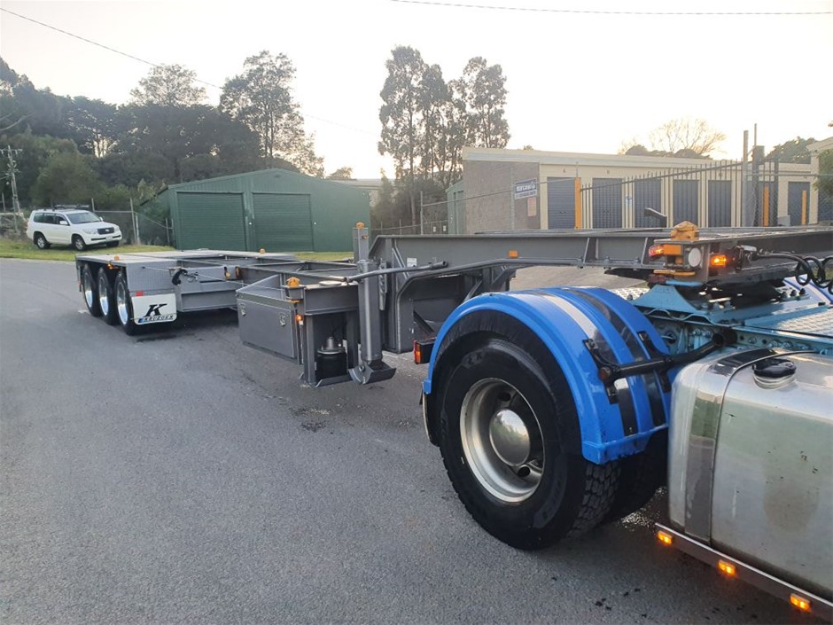 2019 Kruger Drop Deck Skel Trailer Auction (0001-3020405) | Grays Australia