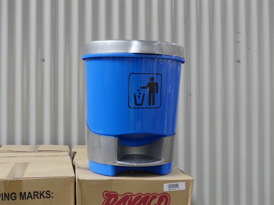 Qty Pallet x Rayaco 7080 Round Plastic Stepping Bin Auction (0002 ...