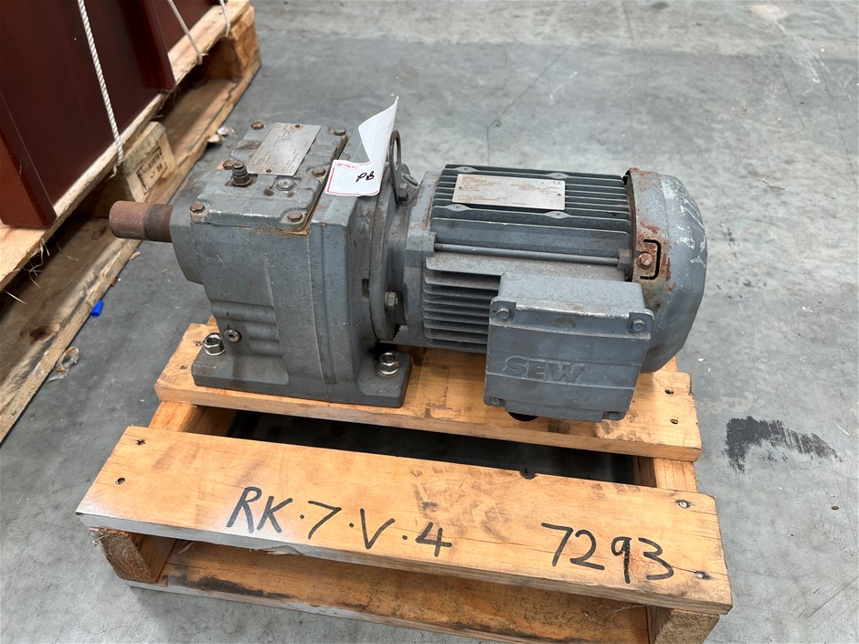 SEW Reduction Gear Box & Motor Auction (0053-9026763) | Grays Australia