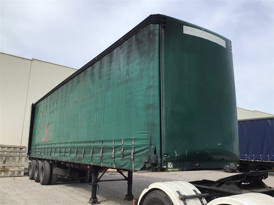 1985 Freighter ST3 Curtainsider Triaxle Lead Trailer Auction (0001-5046818) | Grays Australia