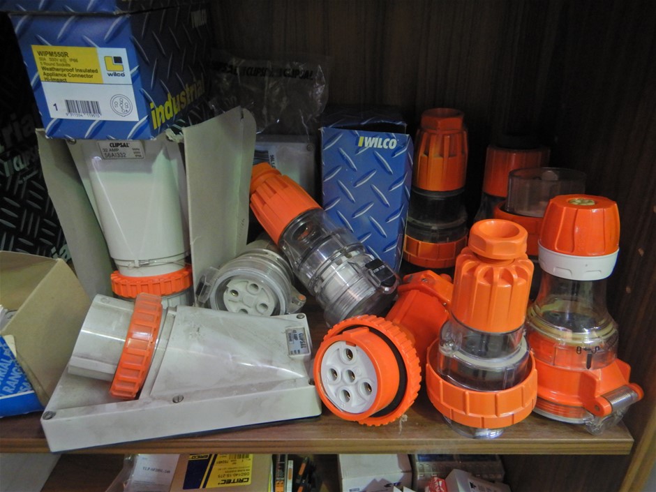 Wilco/Clipsal Assorted Electrical Connectors (Bowden, SA) Auction (0013 ...