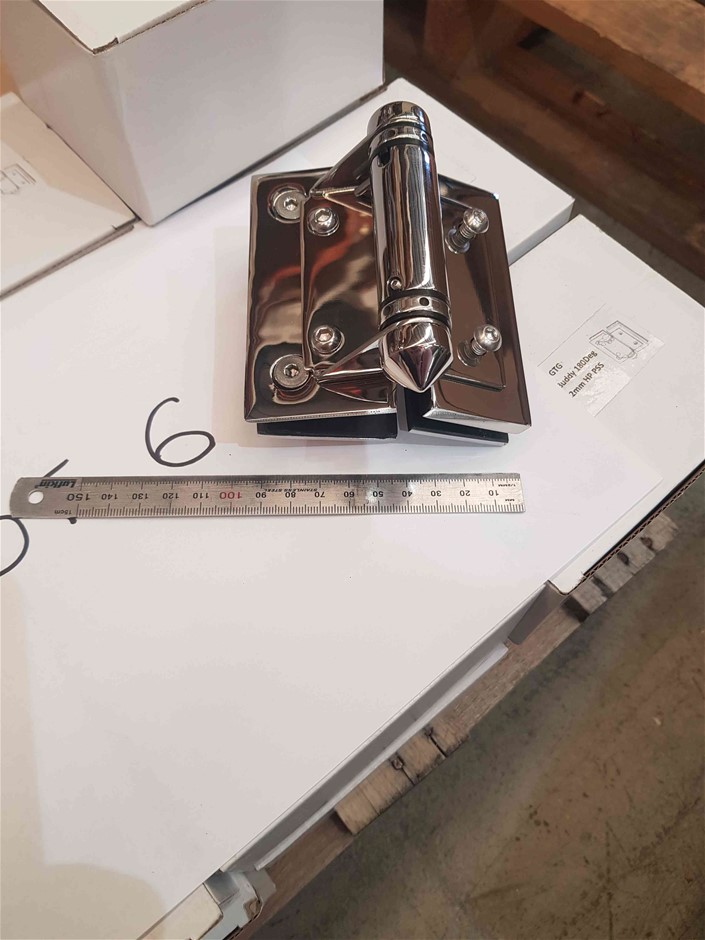BUD GTG PSS - "Buddy" Glass to Glass Spring Hinge Auction (0006-3020576 ...