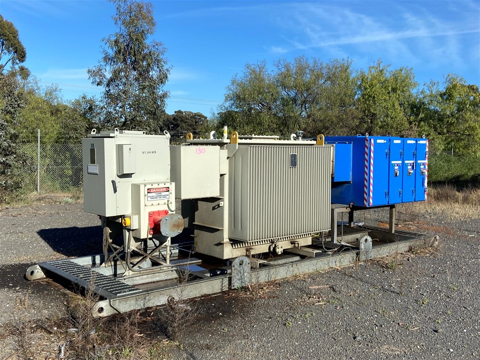 2012 Skid Mounted Transformer with Lucy VRN6a, 2000kVA Auction (0002 ...