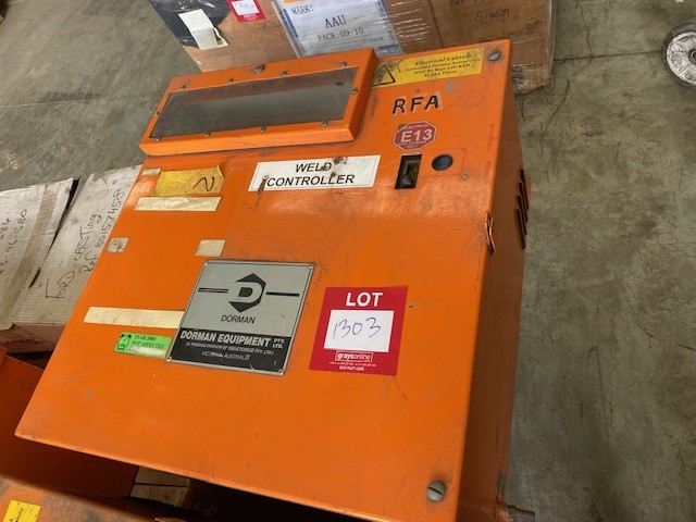 Dorman welding controller with miyachi controller and terasaki breaker ...
