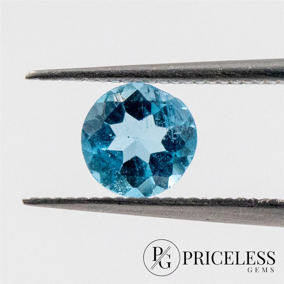 0.85ct Powerful Swiss Blue Topaz - Rich Colour! Auction (0001-2551228 ...