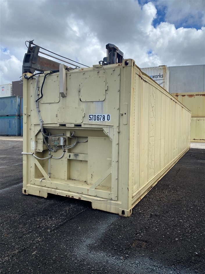 40FT Non-Op Refrigerated Shipping Container Auction (0001-3020724 ...