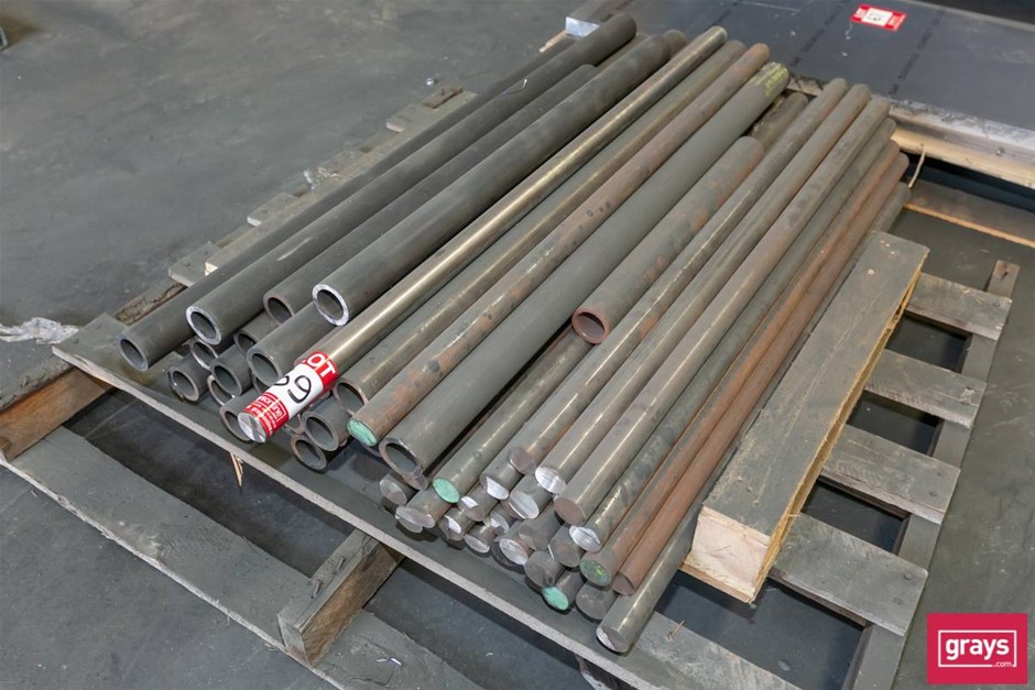 Qty 1 x Pallet x Cut Steel Rods and Tubes Auction (0069-5047070 ...