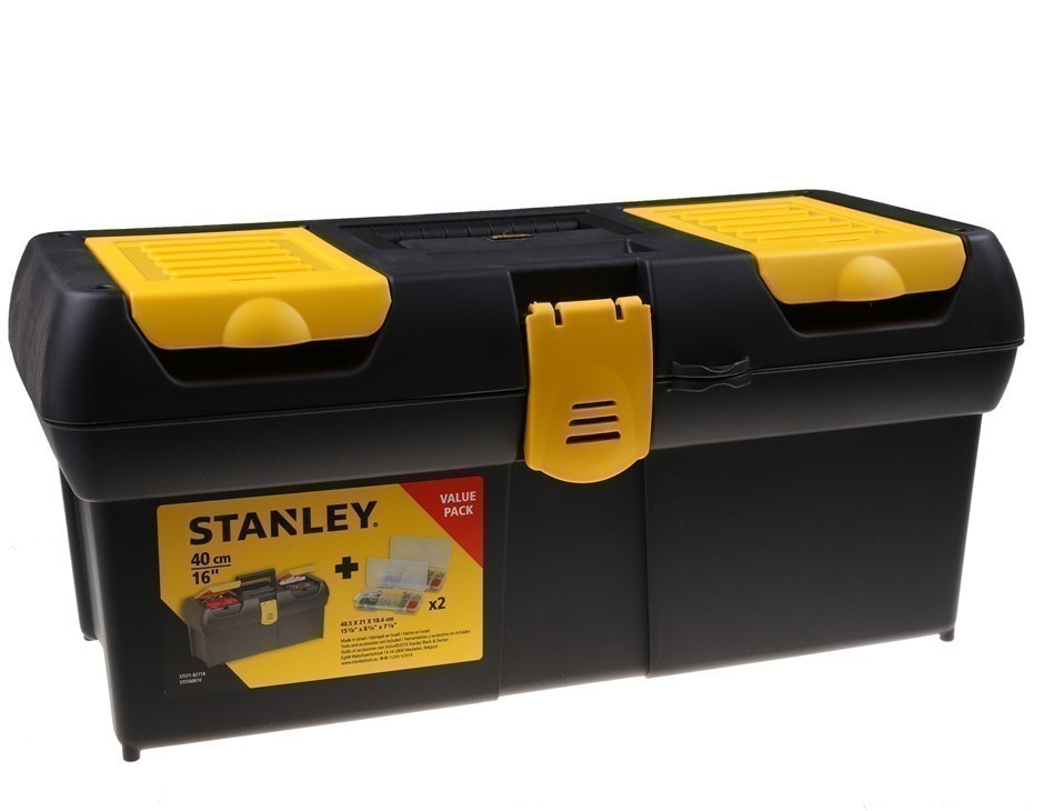 STANLEY 405mm Tool Box with Organisers. Auction (0014-5047469) | Grays ...