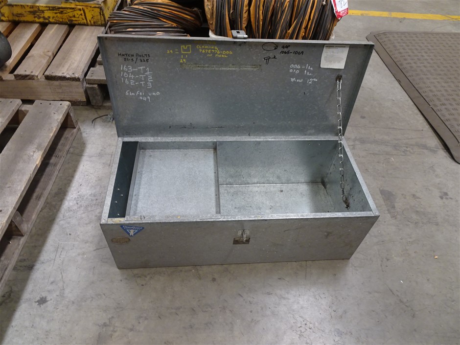 Galvanised Tool Box (Pooraka, SA) Auction (0074-8014441) | Grays Australia