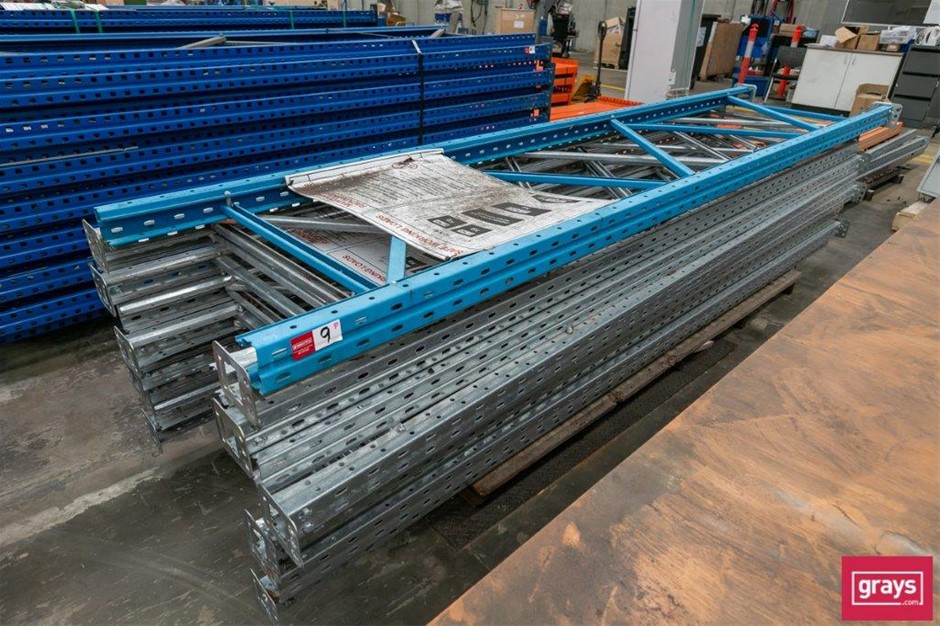 Qty 10 x Pallet Racking End Frames Auction (0009-5047200) | Grays Australia