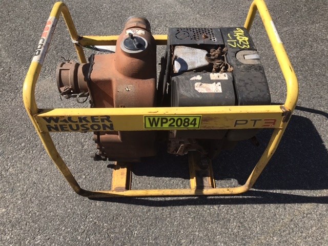 Wacker Neuson PT3 Diesel Powered Water Pump Auction (0021-9029102 ...