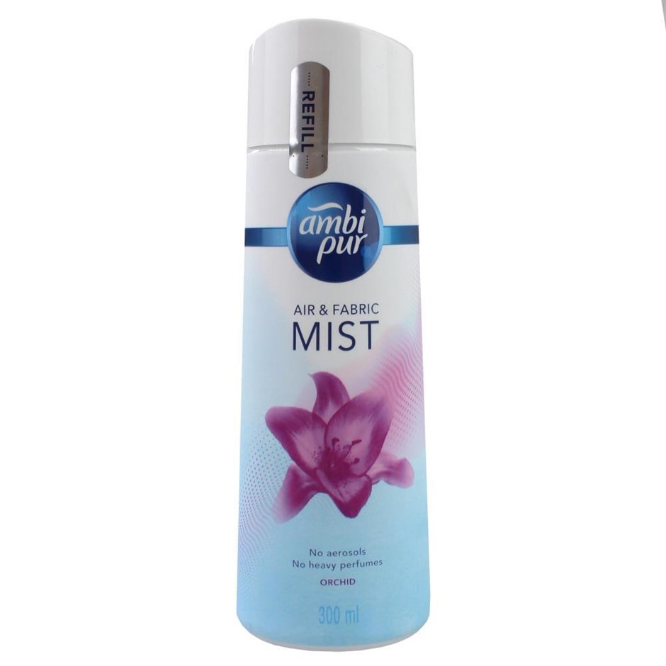 Buy Ambi Pur Air Freshener 300mL Fabric Mist Refill - Orchid Scent ...