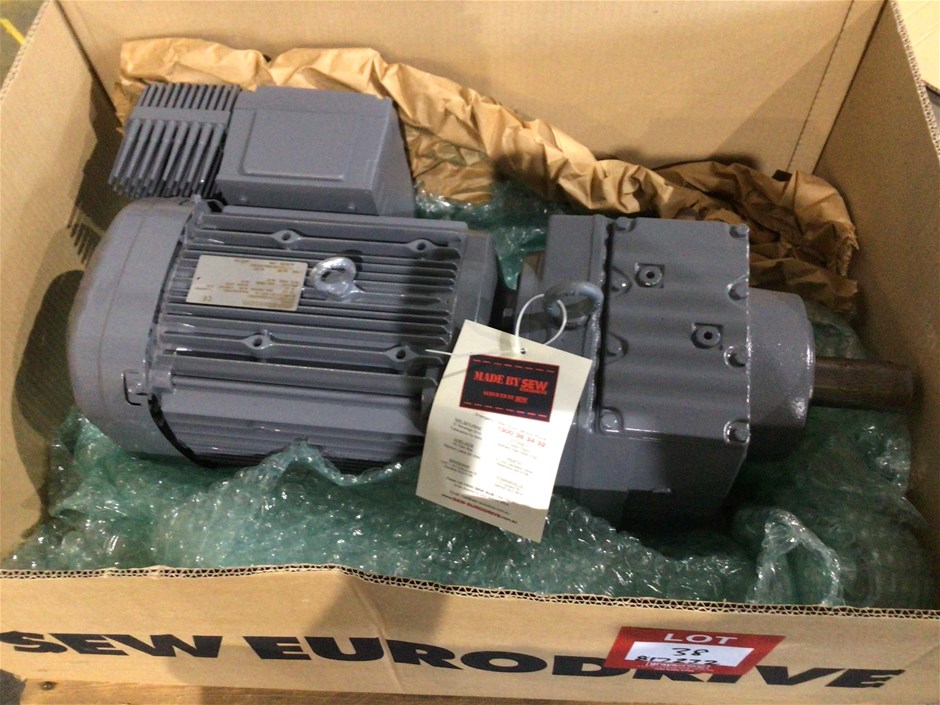 SEW Electric Motor and Gearbox Auction (0027-8014490) | Grays Australia