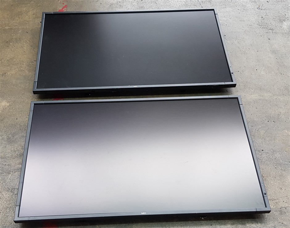 Qty 2 x Nec MultiSync P463 46 Inch Professional Grade FHD LED Backlit ...
