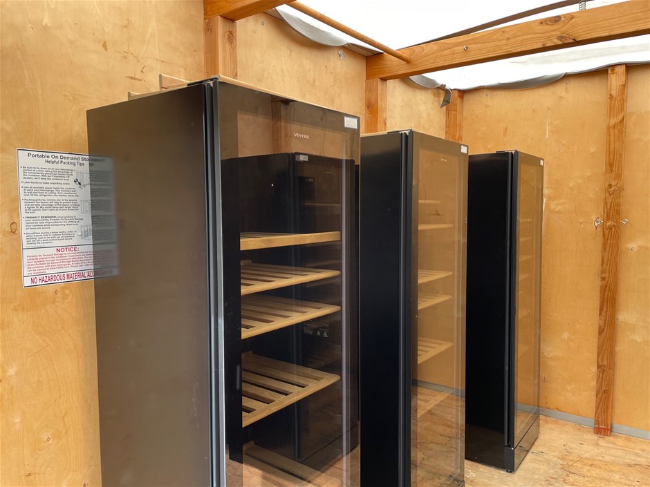 Vintec V190SG2E-BKLH 170 Bottle Wine Cellar Auction (0001-7036781 ...