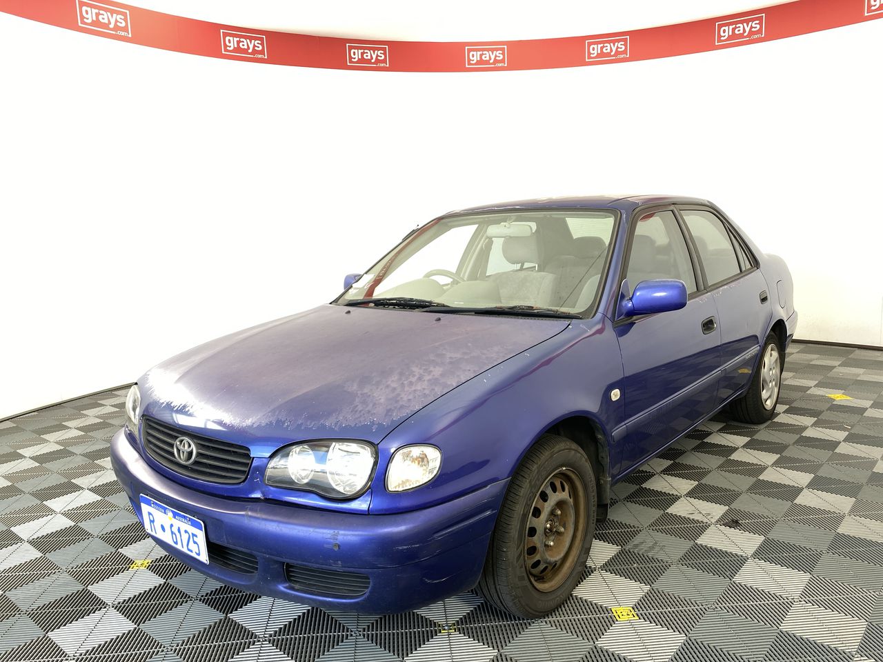 2000 Toyota Corolla Conquest AE112R Manual Sedan Auction (0001-9029078 ...