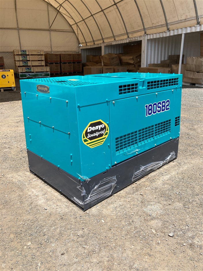 Denyo 180CFM Air Compressor Auction (0001-7039144) | Grays Australia