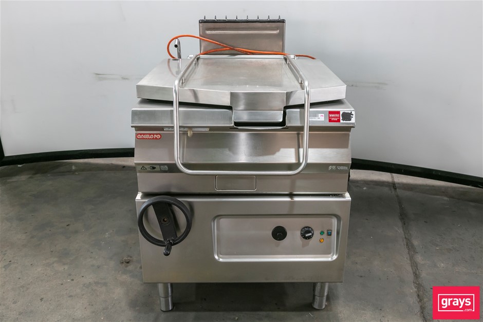 Angelo Po Commercial Electric Tilting Brat Pan Auction (0007-5047796 ...