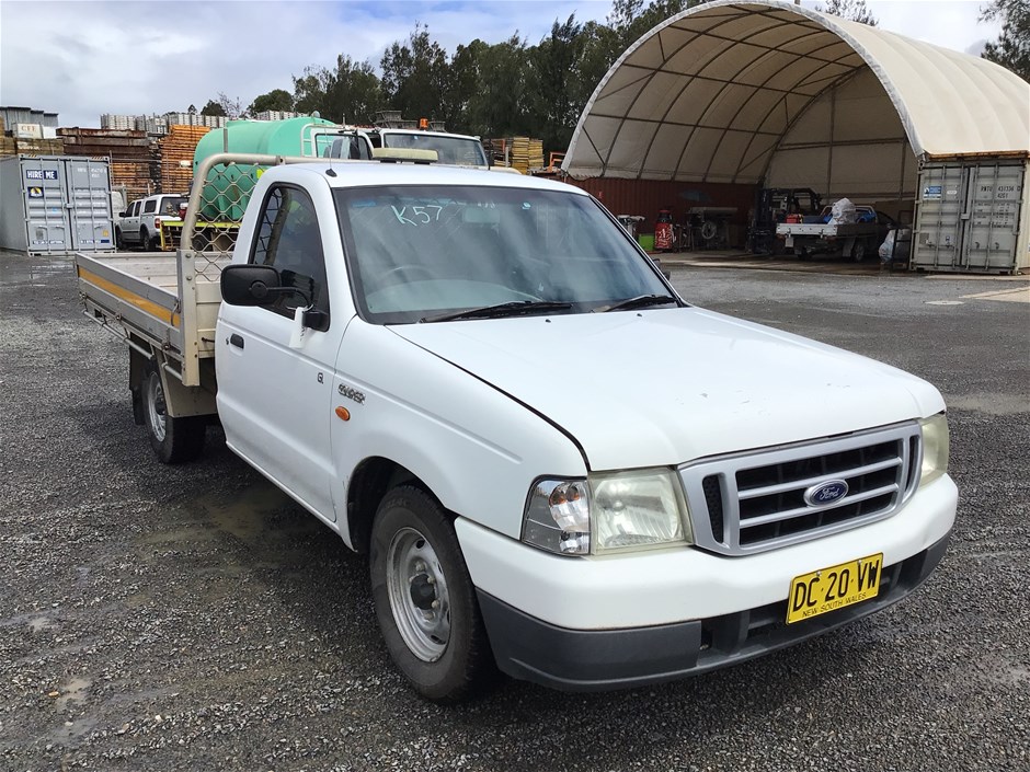 2004 Ford Courier GL Table Top Ute Auction (0008-5047992) | Grays Australia
