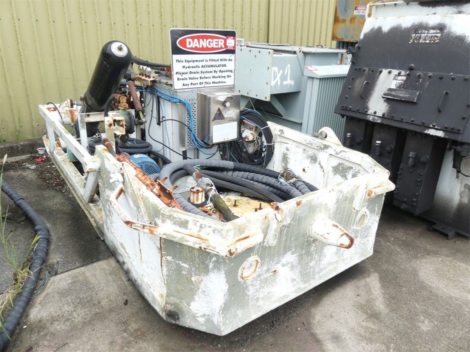Skid Mounted Underground Hydraulic Power Pack Auction (0024-5048345 ...