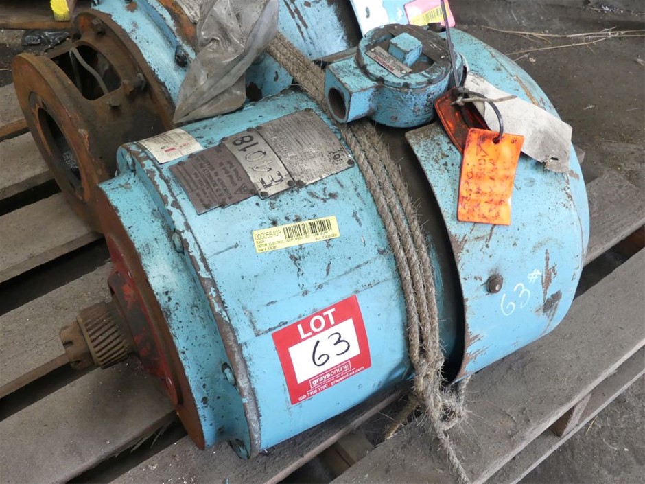 Joy 30 HP Electric Pump Motor Auction (0063-5048345) | Grays Australia