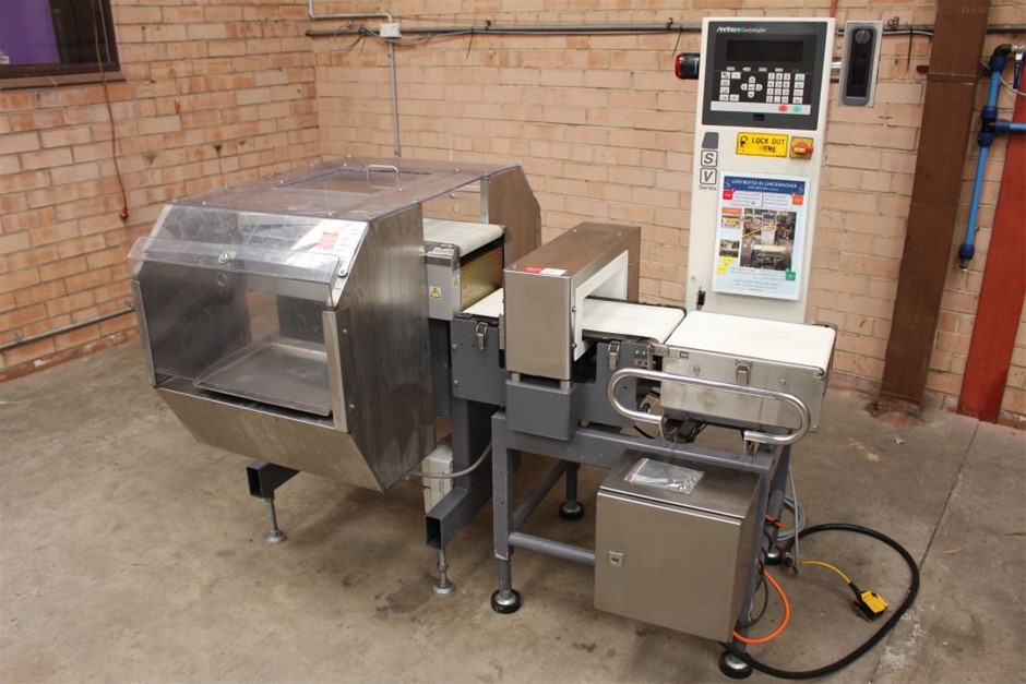 Checkweigher With Metal Detector & Rejector "Anritsu" Auction (0002 ...