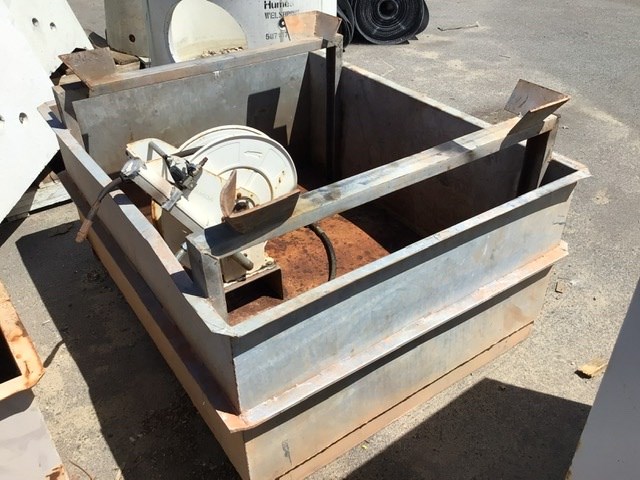 IBC Bund Box with Hose Reel. Auction (0016-9029763) | Grays Australia