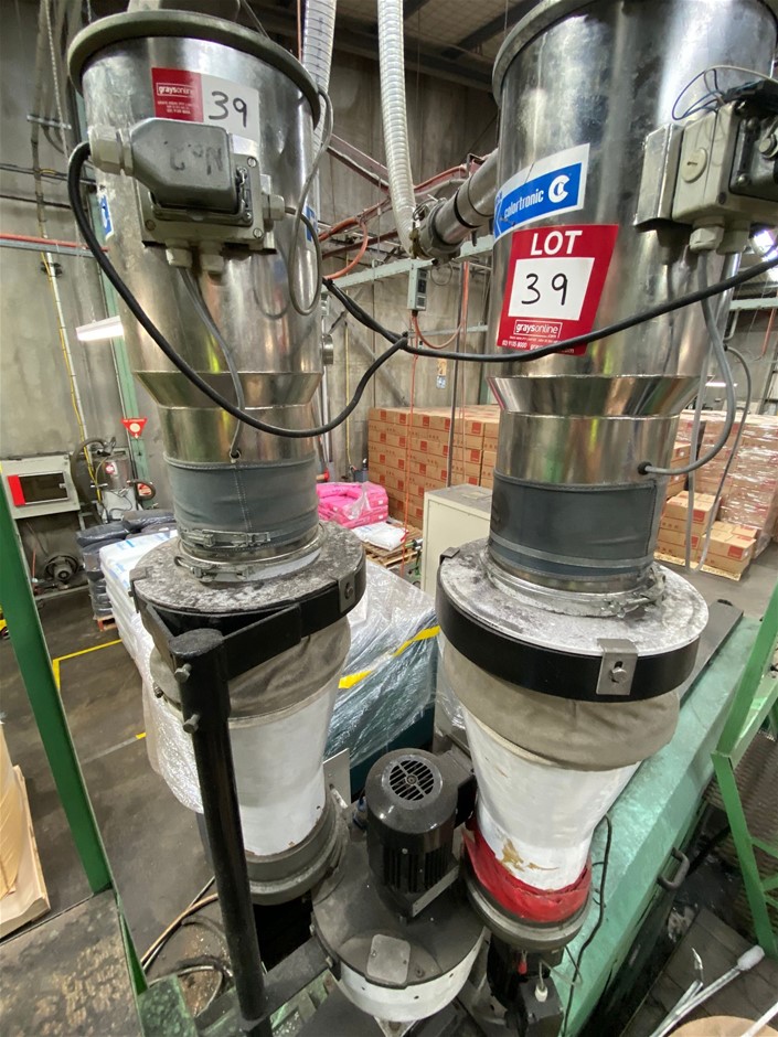 2 x KTRON Colortronic Pellet Feeders Auction (0039-5047969) | Grays ...