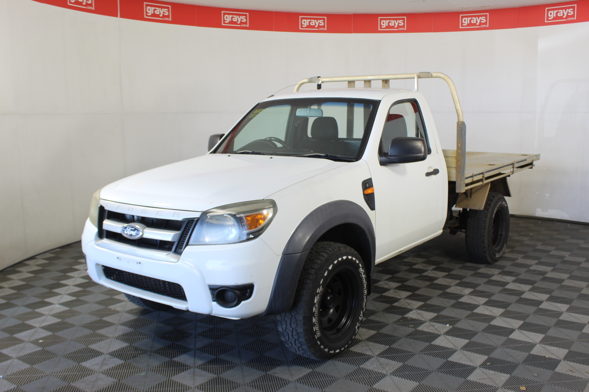2009 Ford Ranger XL 4X4 PK Turbo Diesel Automatic Cab Chassis Auction ...