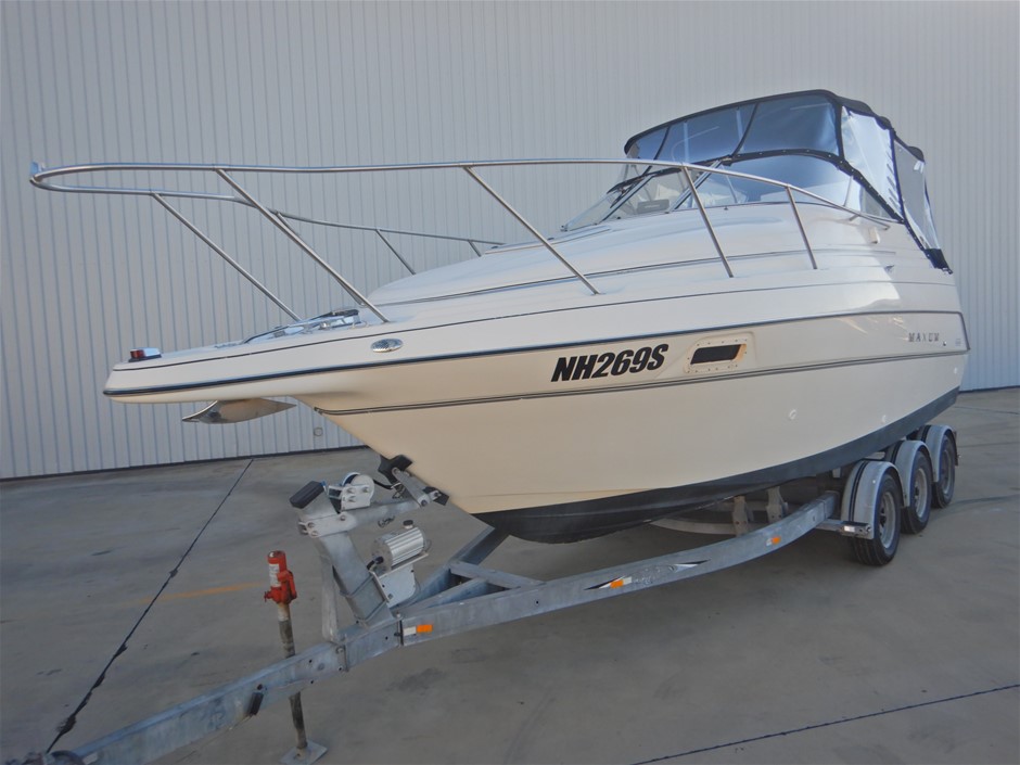 1997 MAXUM 2455 SCR SPORT CRUISER Auction (0001-60016182) | Grays Australia