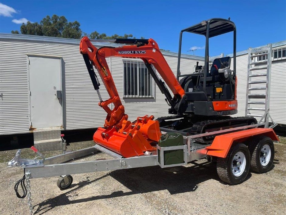 2022 Kobolt KX25 Excavator Package with Trailer Auction (0001-5050644 ...
