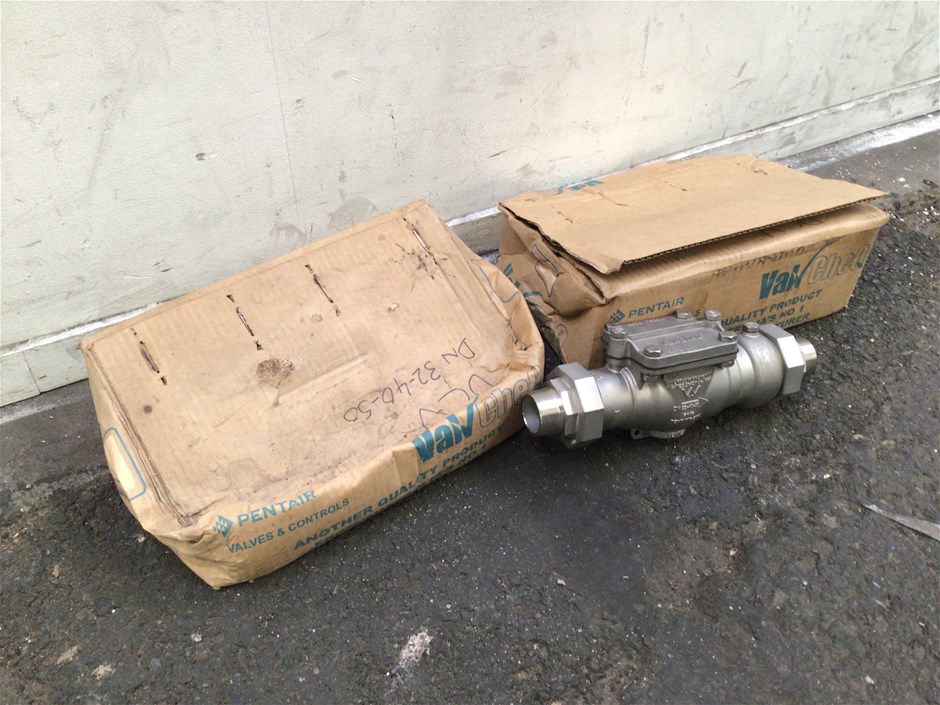 3x ValvCheq DC03U Backflow Preventer Valves Auction (0059-7037679 ...