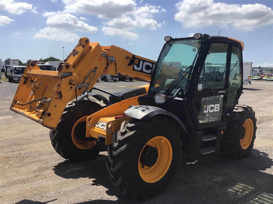 JCB Telehandler and Boom Lift