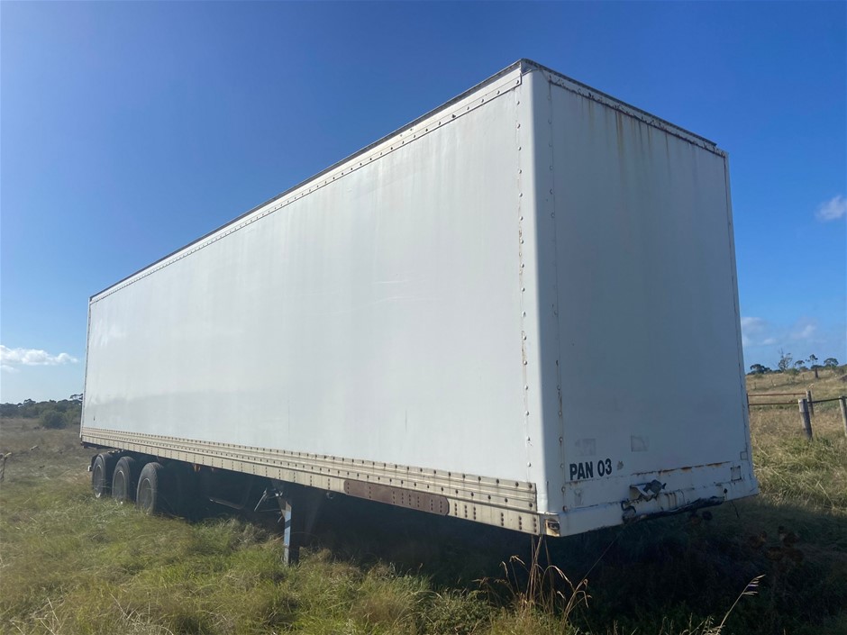 Triaxle Pantech Trailer Auction (0005-3021530) | Grays Australia
