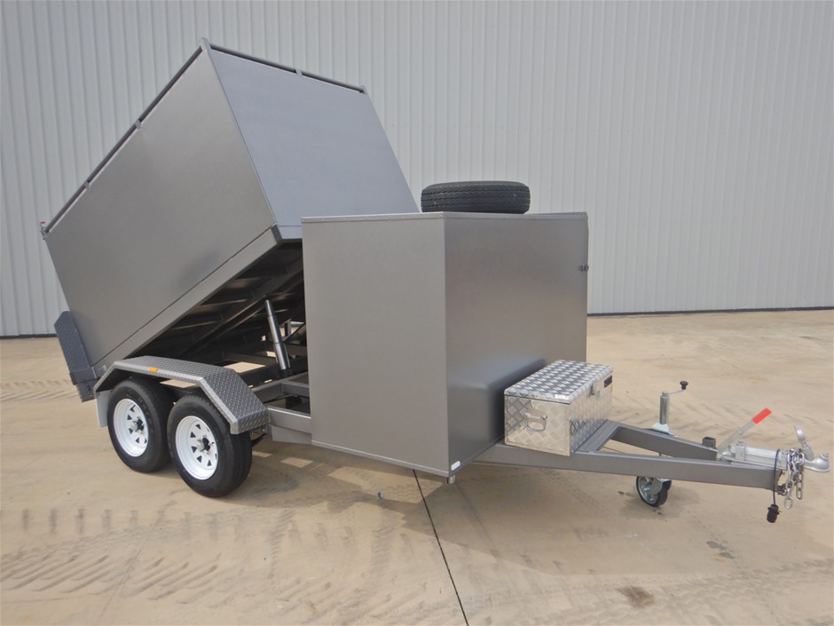 2022 Basic Trailers 8 x5 Tandem Tipper Trailer Auction (0005-8014875 ...