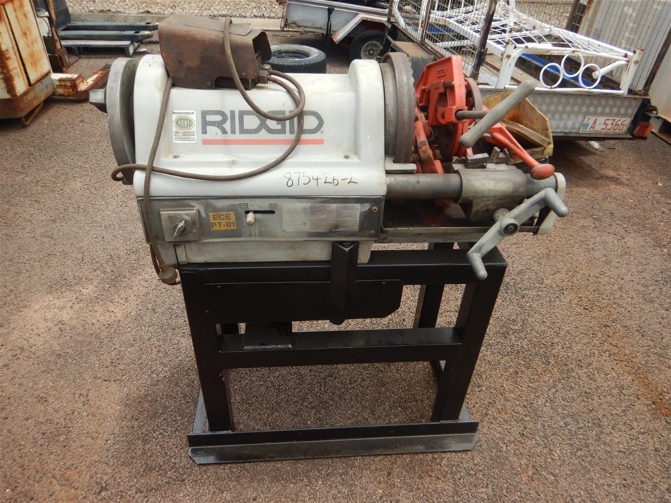 Ridgid 1224 Threading Machine
