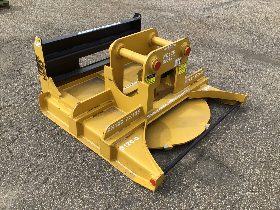 Unused SEC Ski Loader Hydraulic Rotary Disc Cutter Auction (0001 ...