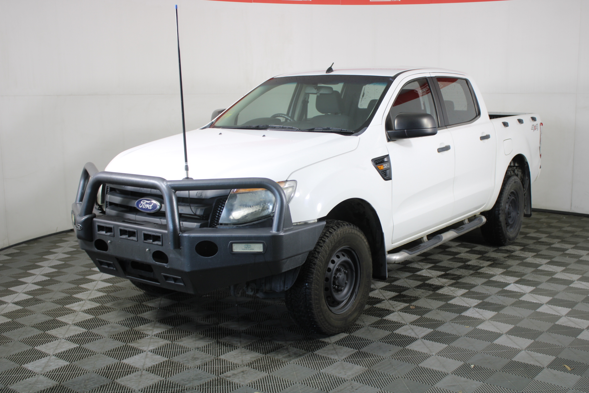 2012 Ford Ranger XL 4X4 PX Turbo Diesel Automatic Dual Cab Auction ...