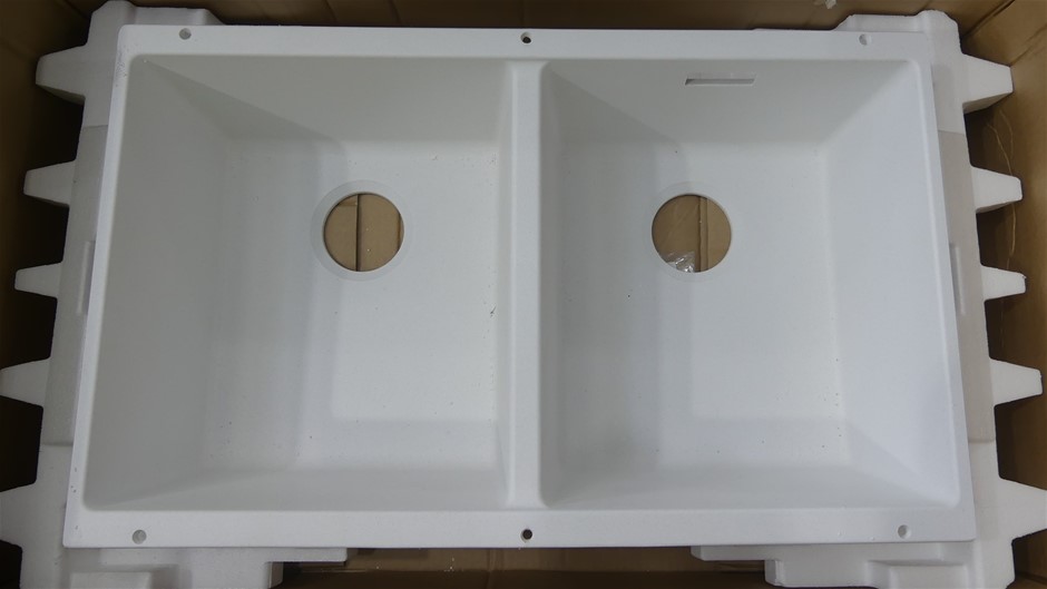 Blanco 523578 Subline350350u DBL Bowl With Overflow White Undermount ...