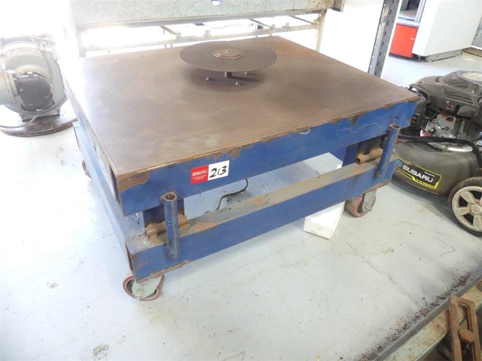 Mobile Welding Rotator Bench Auction (0213-5048416) | Grays Australia
