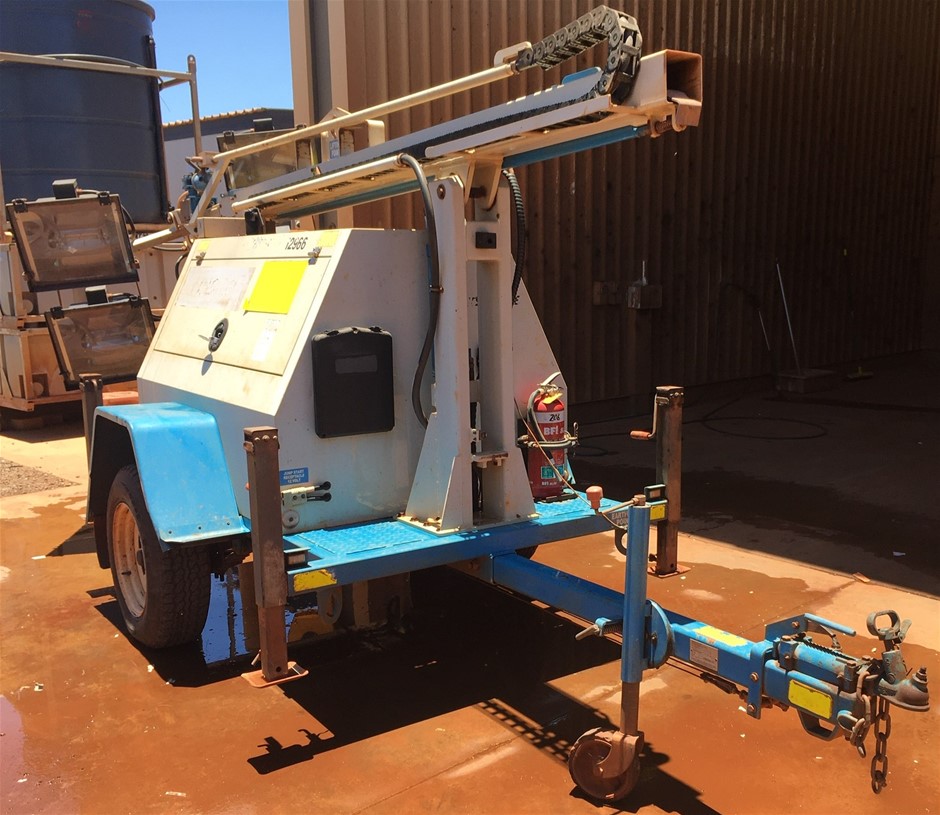 2012 Briteforce LS6K Lighting Tower - 6,000w (Karratha) Auction (0042 ...