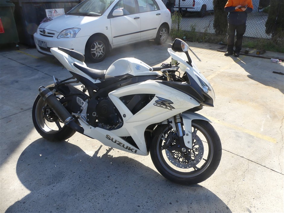 2006 Suzuki 600 GSXR Motorbike (WOVR - Repairable Write-Off) Auction ...