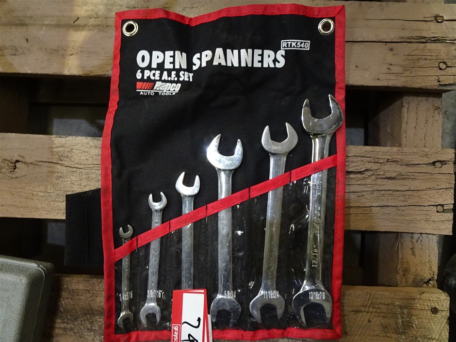 Repco RTK 540 Open End Spanner Set Auction (0074-8015138) | Grays Australia