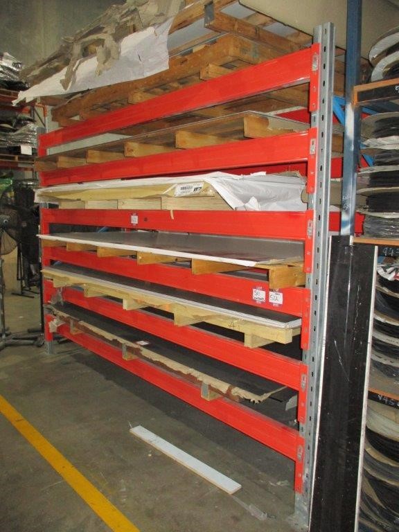 Single Bay Pallet Racking Auction (0512-7038431) | Grays Australia